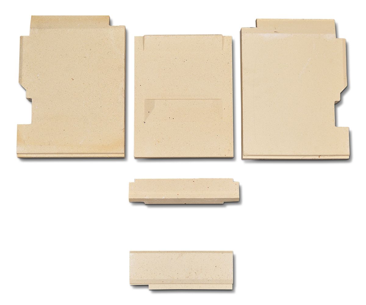 Schamottsteine für Ofen und Kaminofen - original & passgenau